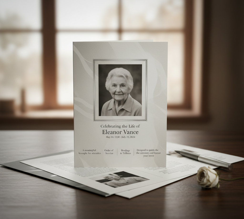 Funeral Service Sheets & Orders of Service